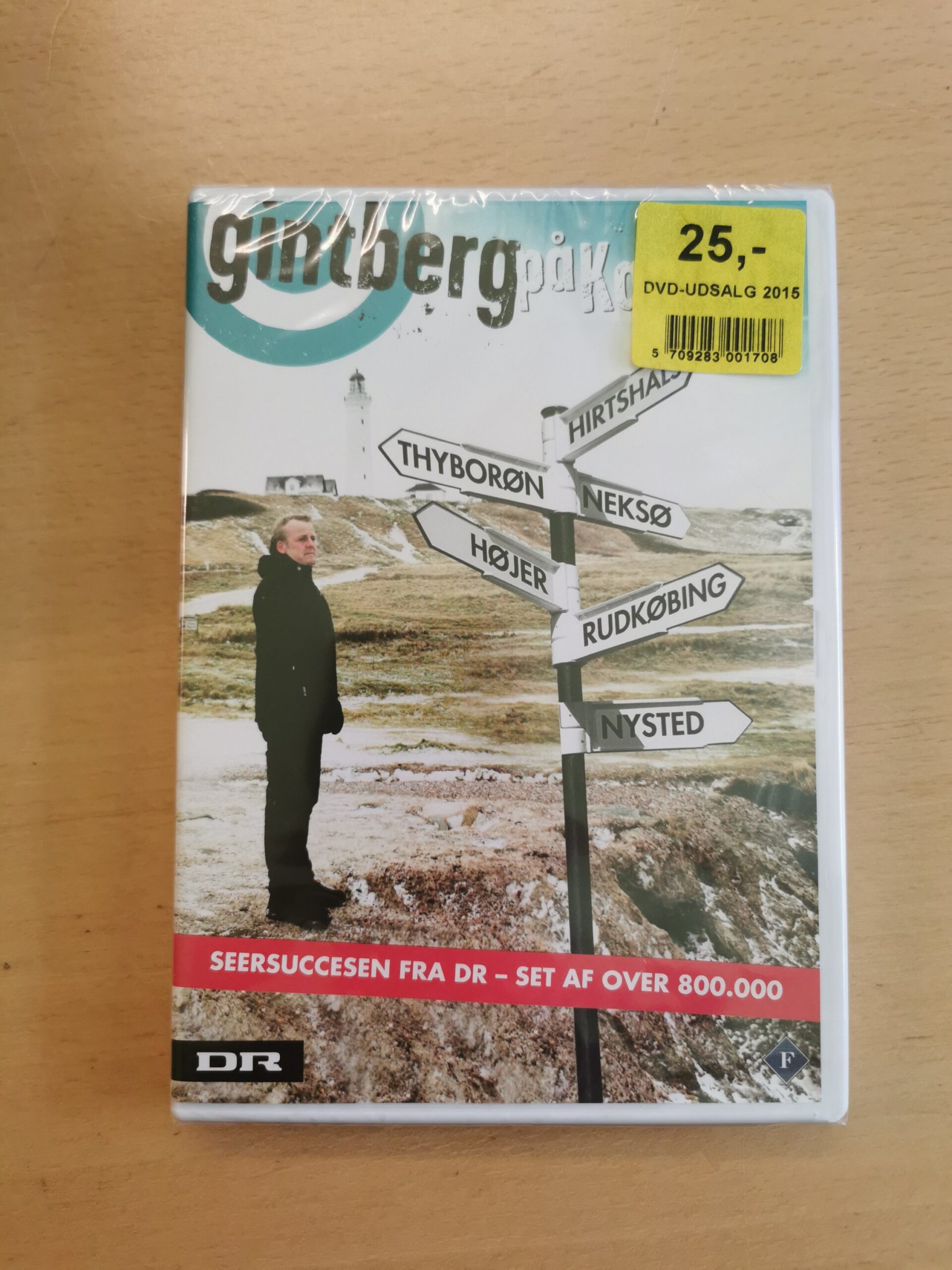 Gintberg på kanten. - Hobby-loppeshoppen.dk